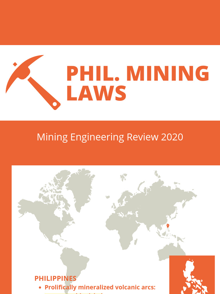 PHILIPPINE MINING LAWS | PDF | Mining | Taxes