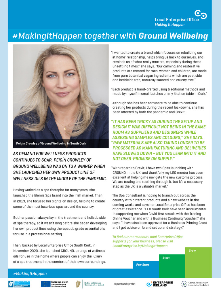 2021 LEW MakingItHappen Case Study Ground Wellbeing PDF | PDF