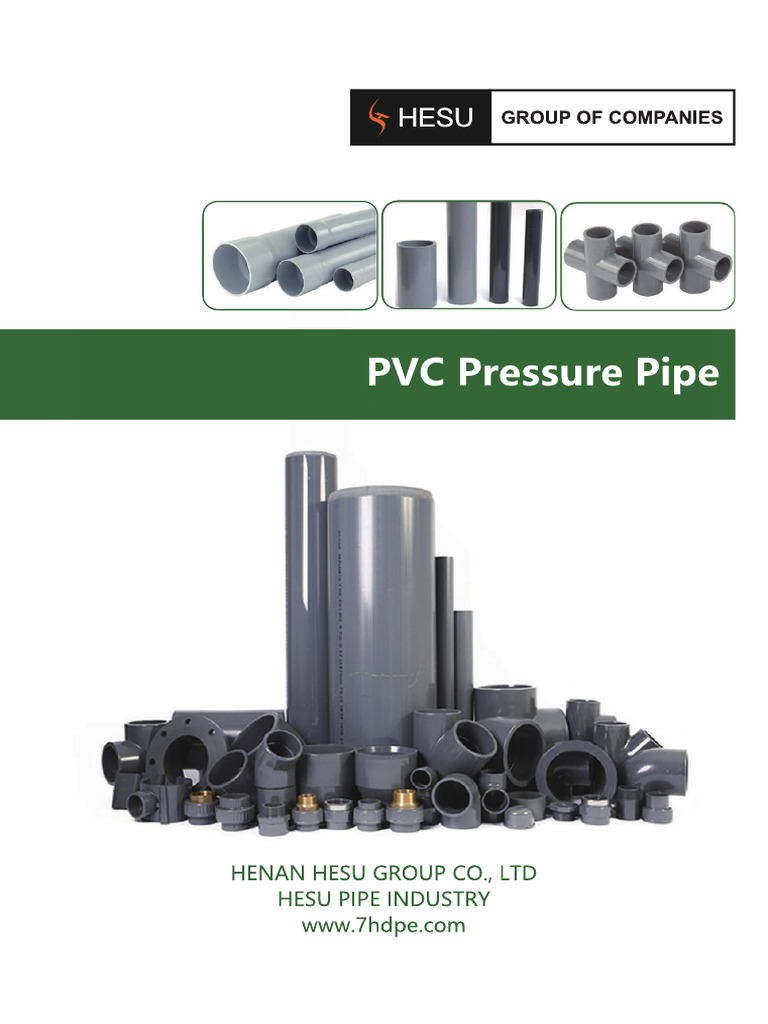 Hesu PVC Pipe For Water Supply | PDF