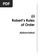 Rules of Procedure AIPPM | PDF | Committee | Memorandum