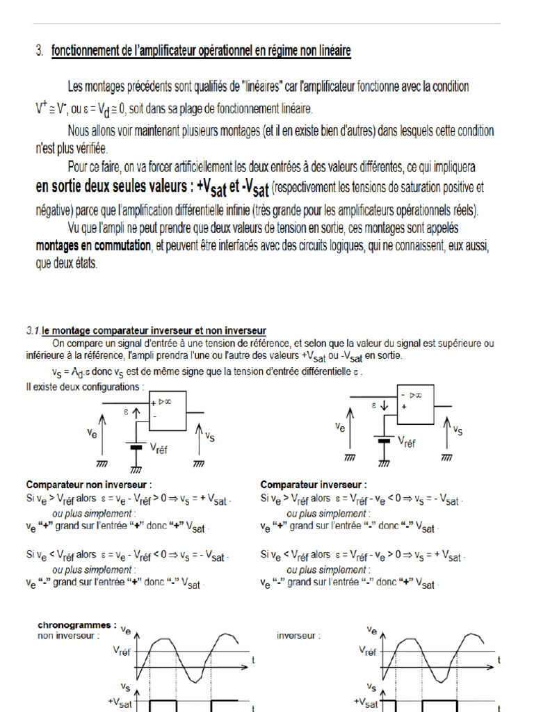 AOP en Regime de Saturation | PDF