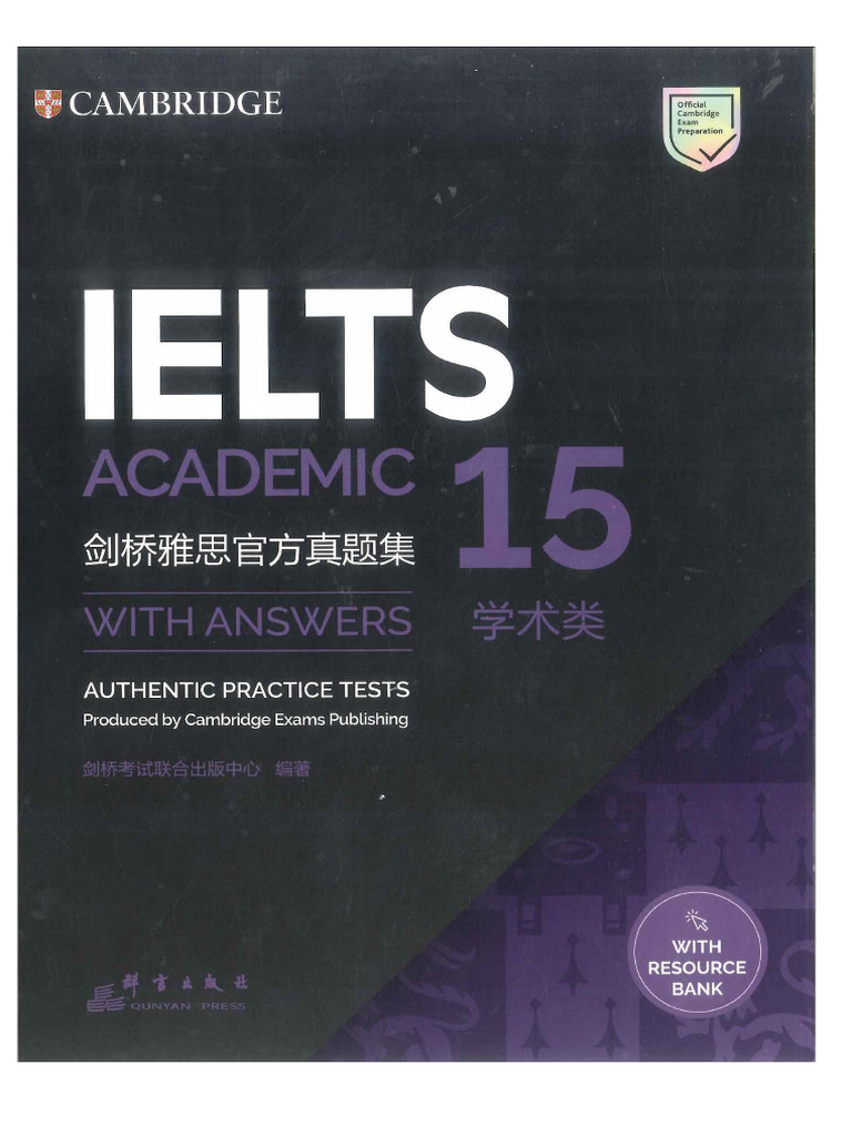 Cambridge Practice Test for IELTS 15 Ff479d2e75 | PDF