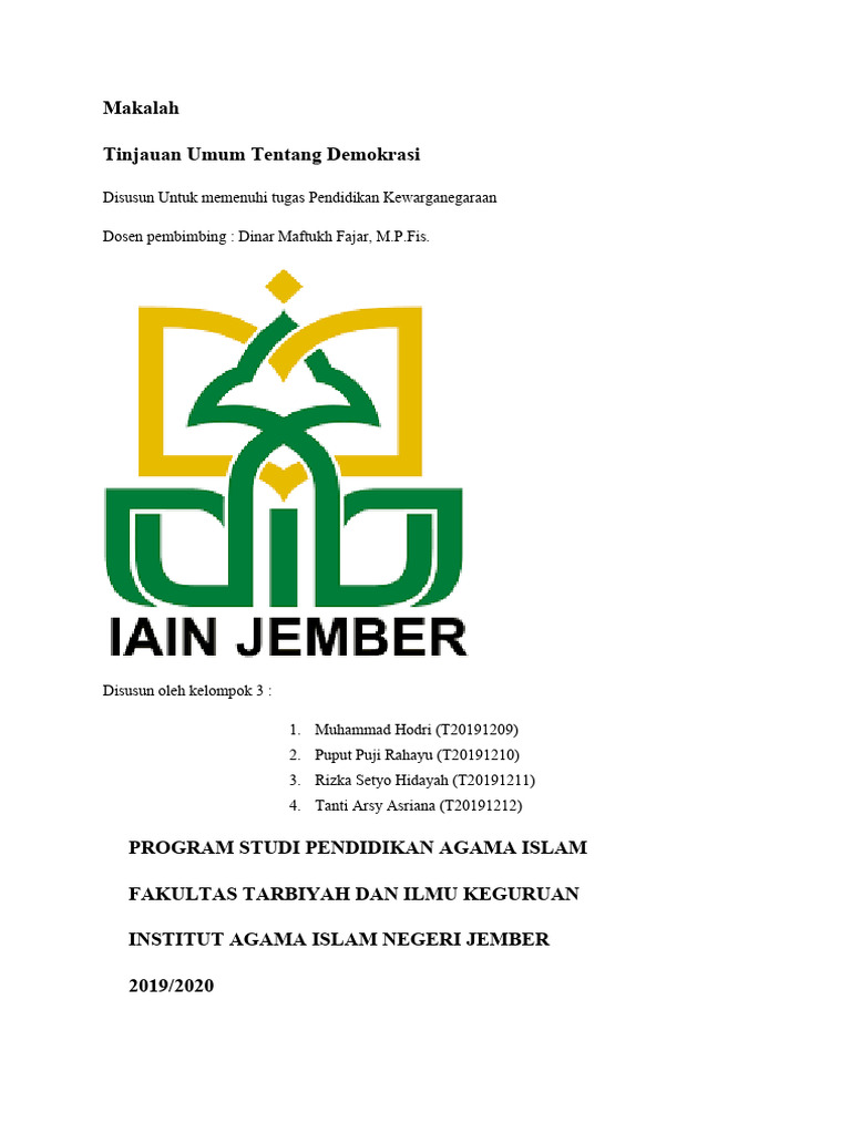 Makalah PKN Fix | PDF