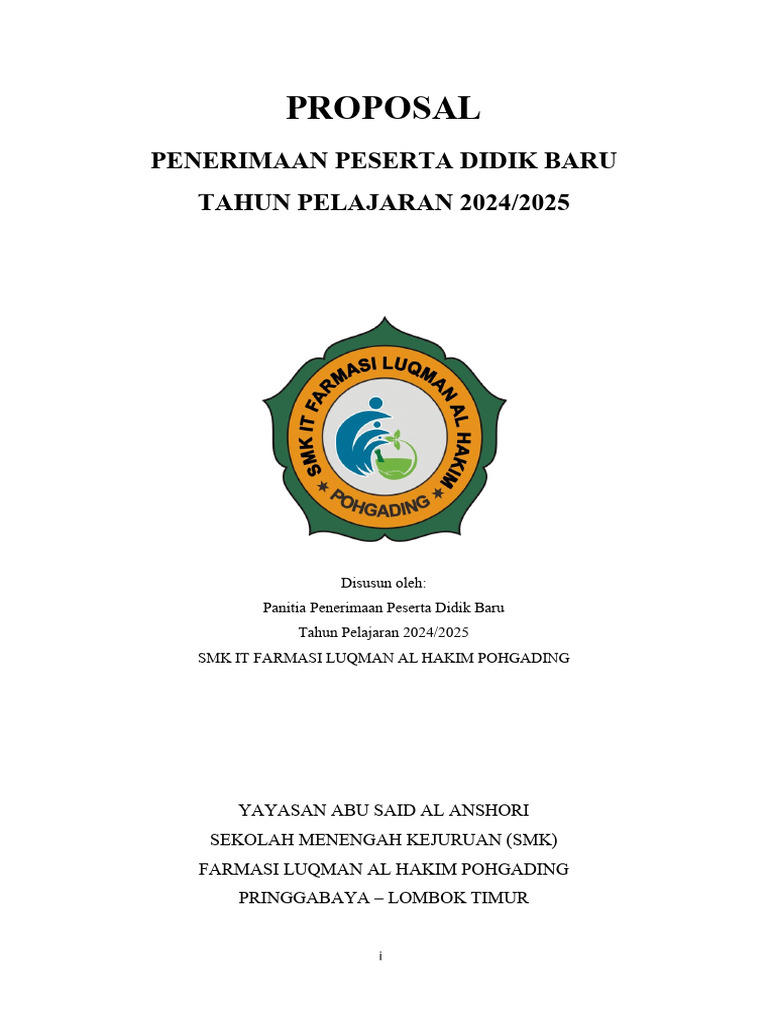 PROPOSAL-PPDB-2024-2025 Oke | PDF