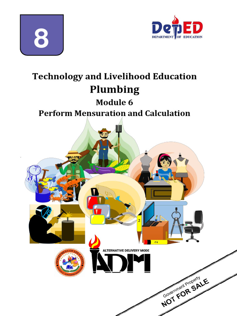 TLE8 Plumb q1 Mod6 v2-DivLevel | PDF | Measurement | Pipe (Fluid Conveyance)