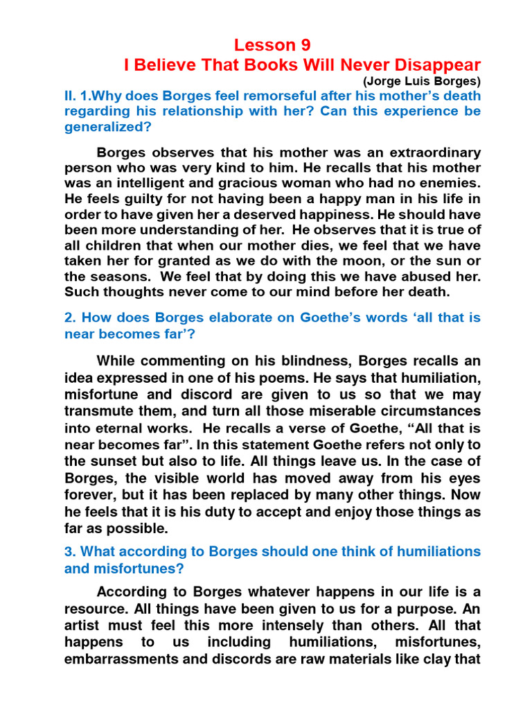 Lesson 09 | PDF | Poetry