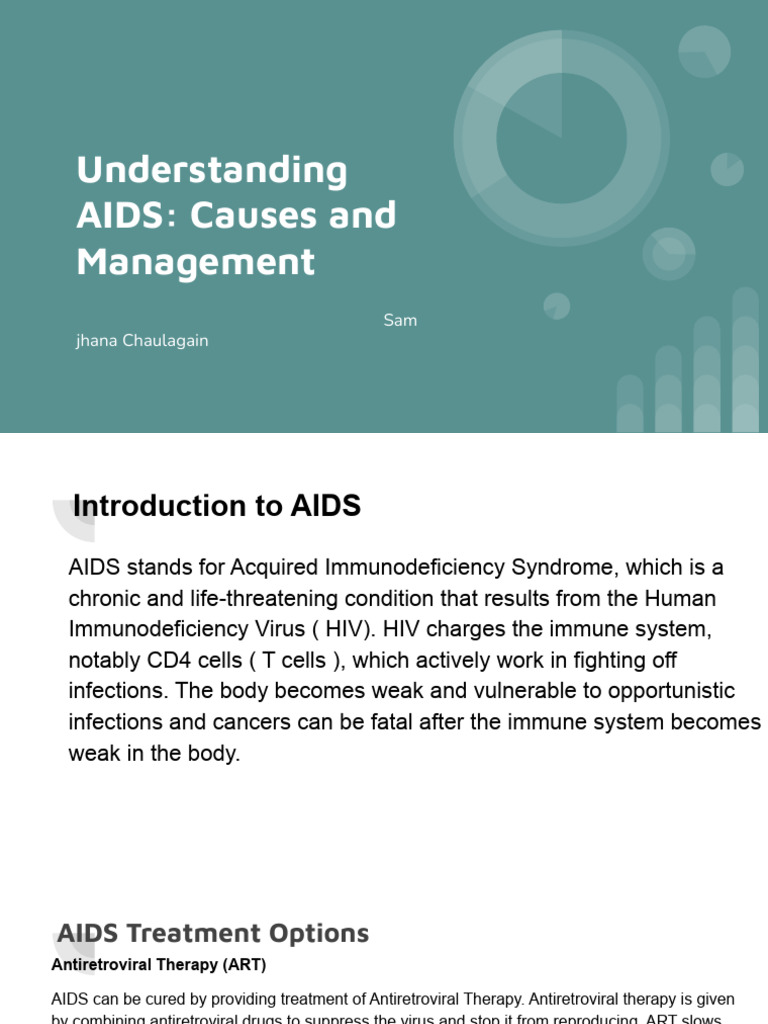 Untitled Presentation | PDF | Hiv/Aids | Management Of Hiv/Aids