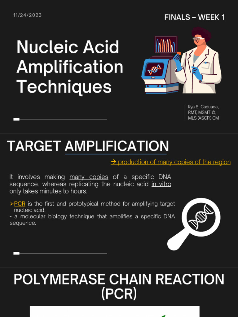 Finals Topics - Molecular Techniques | PDF | Gel Electrophoresis ...