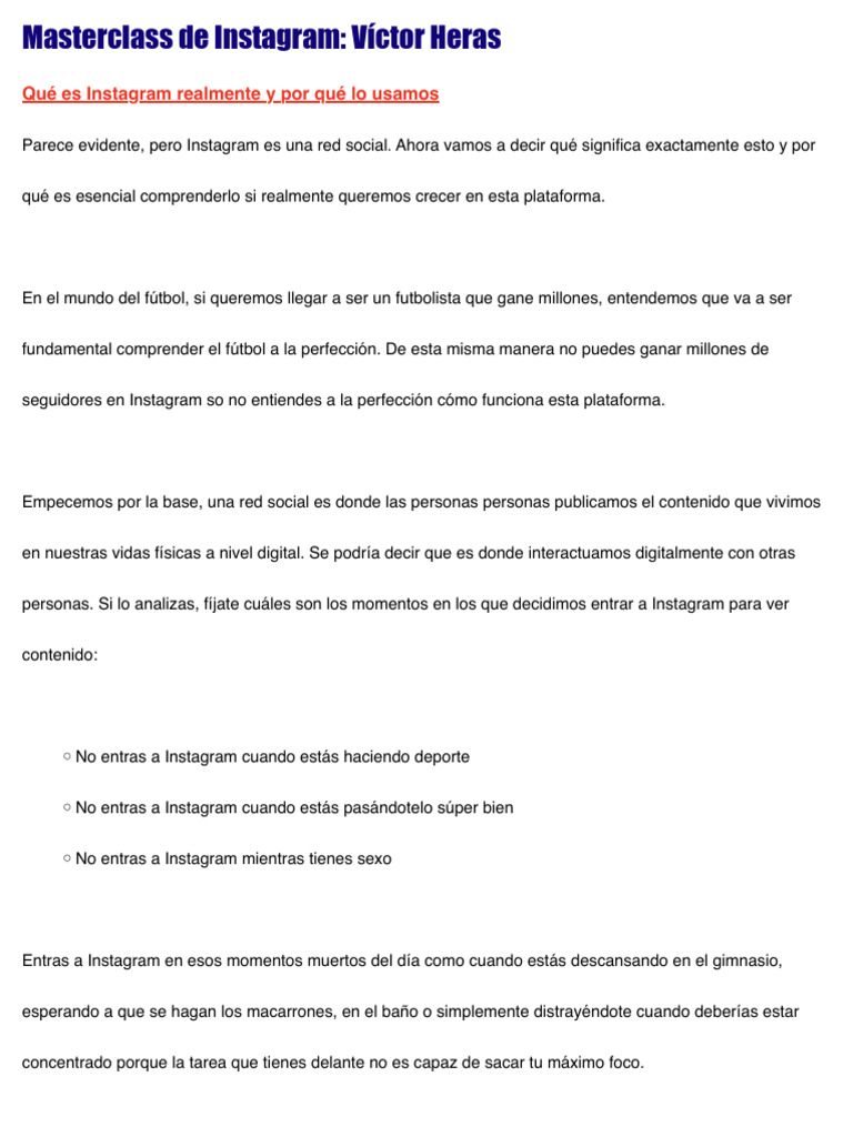 Estrategias de Crecimiento en Instagram | PDF | Negocios