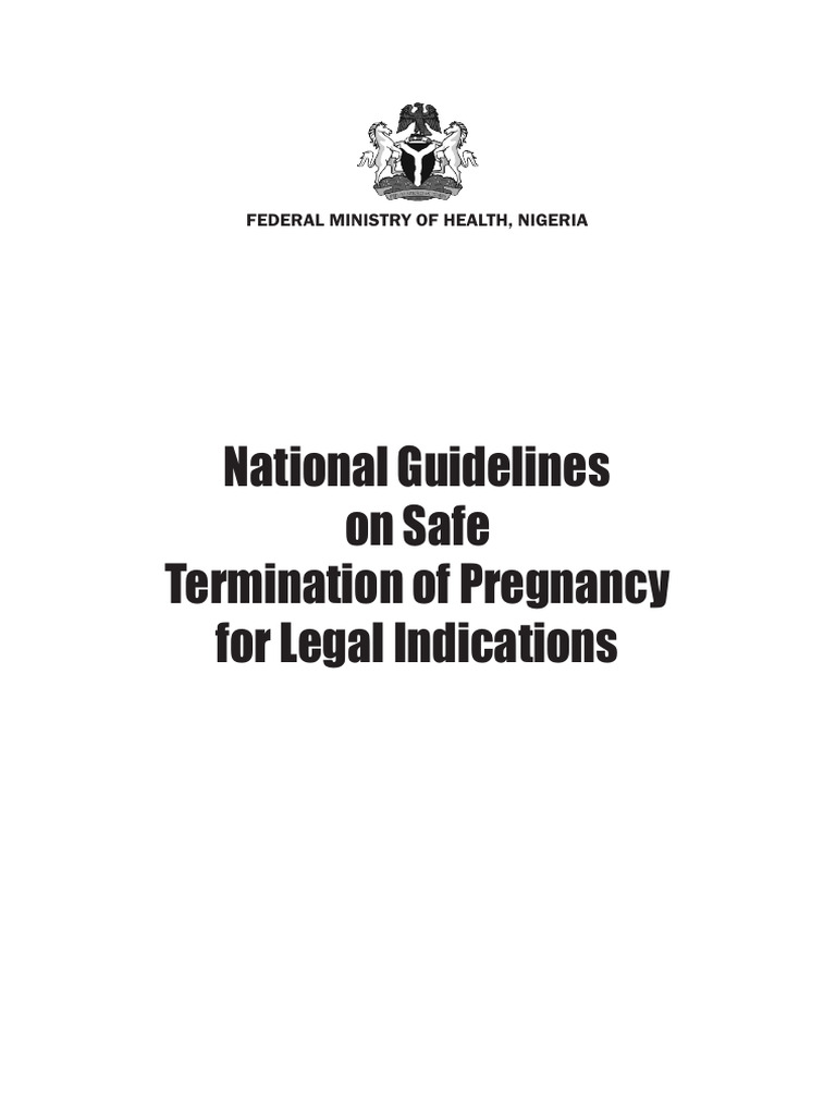 National_Guidelines_on_Safe_Termination_of_Pregnancy | PDF