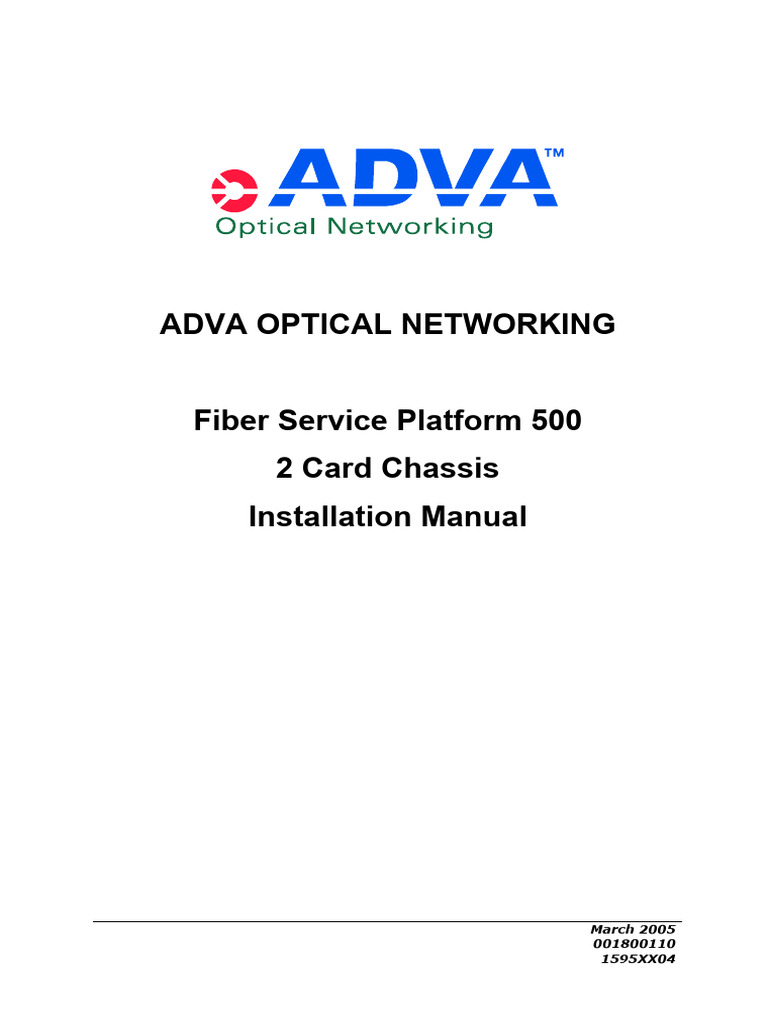 2 Card Chassis | PDF | Ethernet | Computer Network