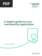 APM Full Member (MAPM) : Guidance For Completing Your Full Membership ...