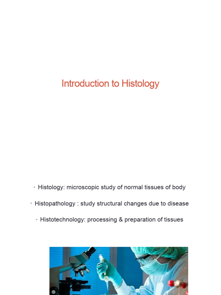Introduction to Histology Techniques | PDF | Histology | Staining