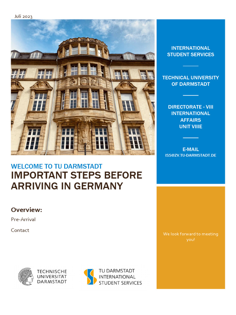 Pre Arrival Checklist - en | PDF | Travel Visa | Frankfurt