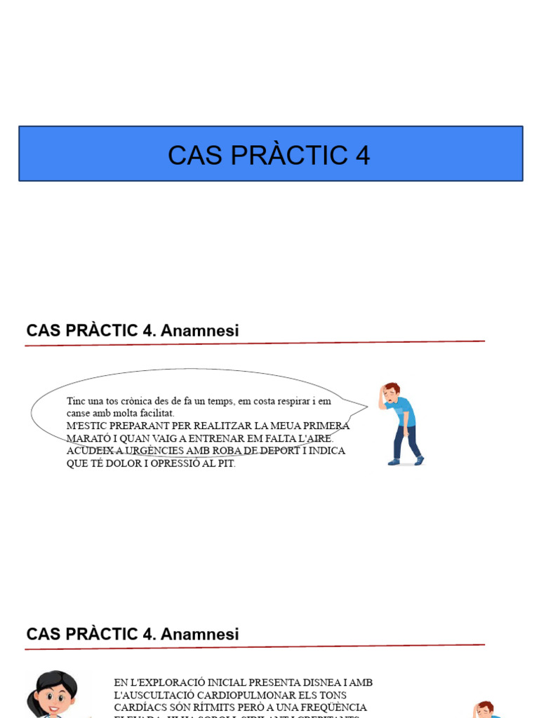 Cas Pràctic 4 - Aparell Respiratori | PDF