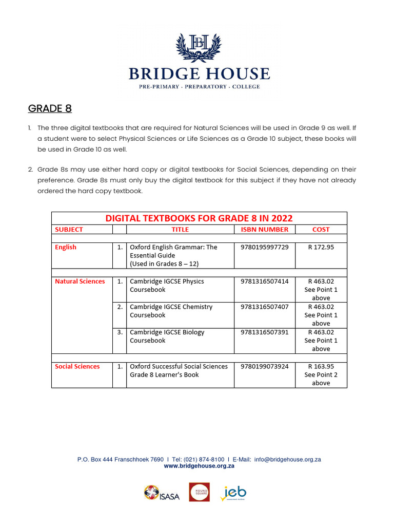 College Digital Textbook List 2022 | PDF | Textbook | Science