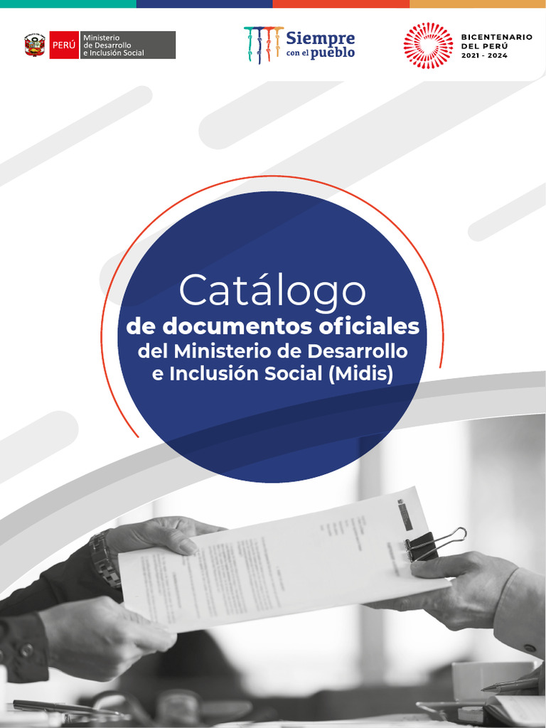 Catalogo Documentos Midis 2022 PDF | PDF | Ministerio (Departamento de Gobierno) | Regulación