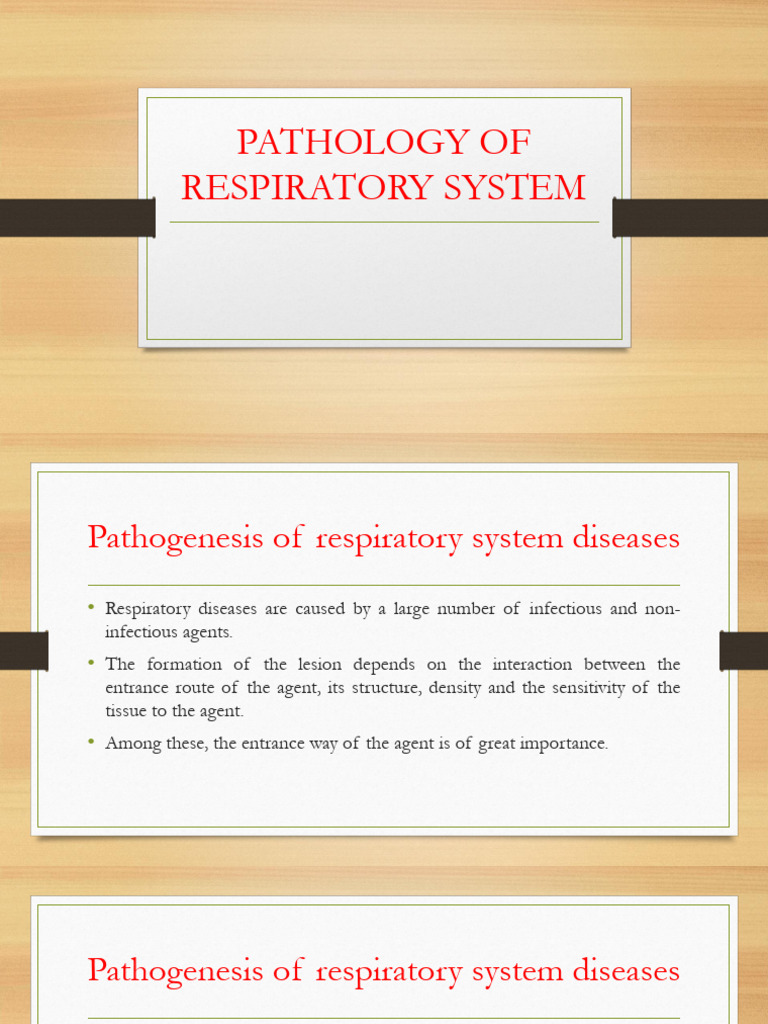 VTE325 Lecture Note VI | PDF | Respiratory Tract | Pneumonia