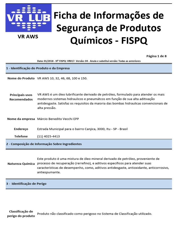 Fispq Aws 68 | PDF