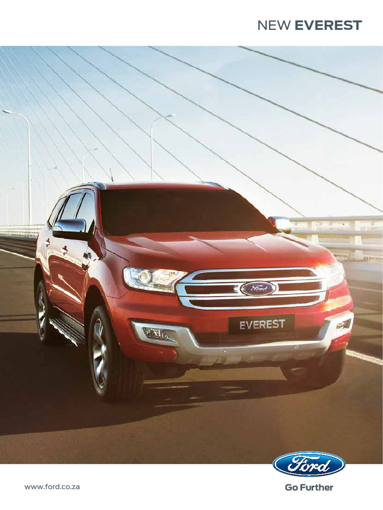 Ford Everest 2018 ZA | PDF | Anti Lock Braking System | Fuel Economy In ...