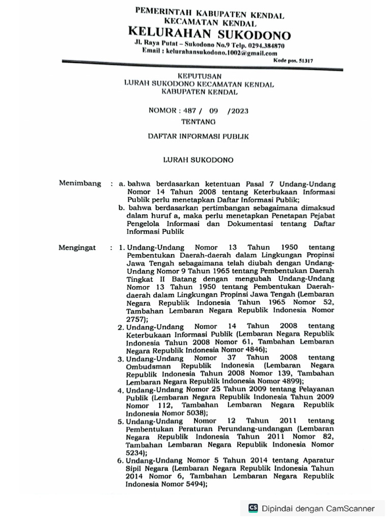 SK DIP Sukodono | PDF