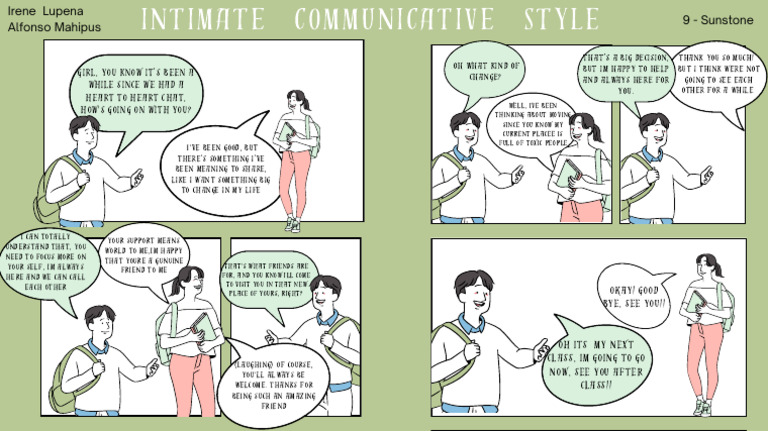 English Intimate Communicative Style - Sunstone | PDF