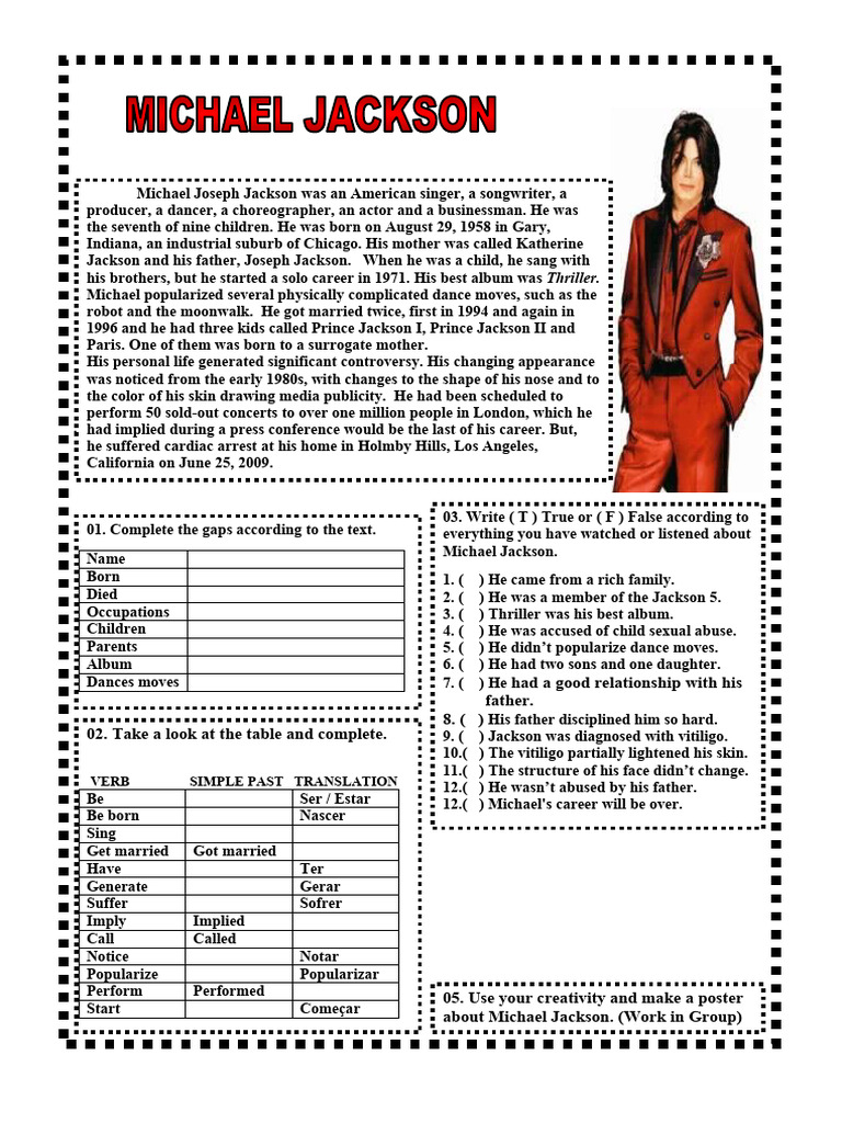 Michael Jackson | PDF | Michael Jackson