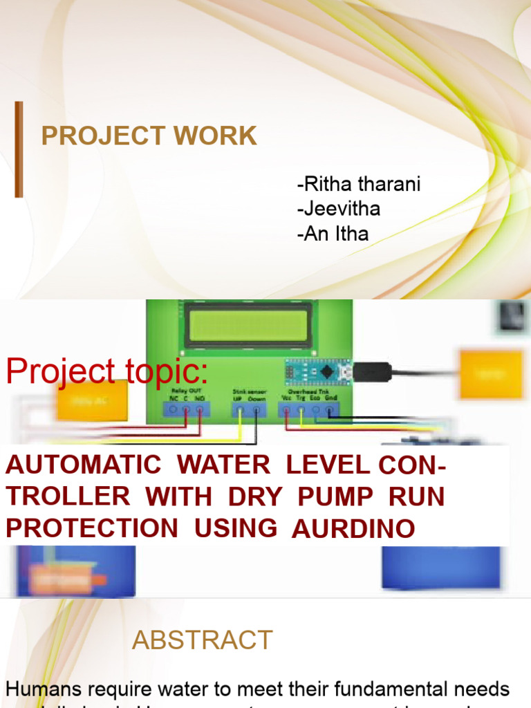 Project Work | PDF | Equipment | Manufactured Goods