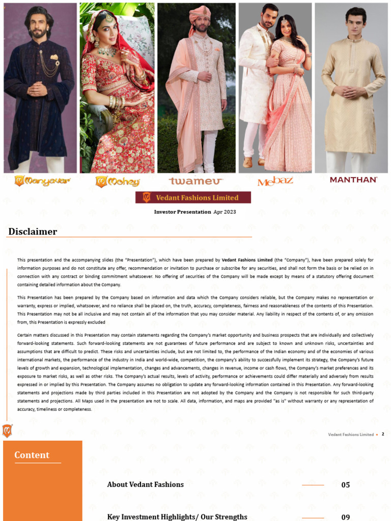 VFL Presentation Final Q4-and-FY23 | PDF | Equity (Finance) | Fixed Asset