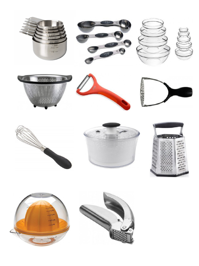 Kitchen Materials | PDF