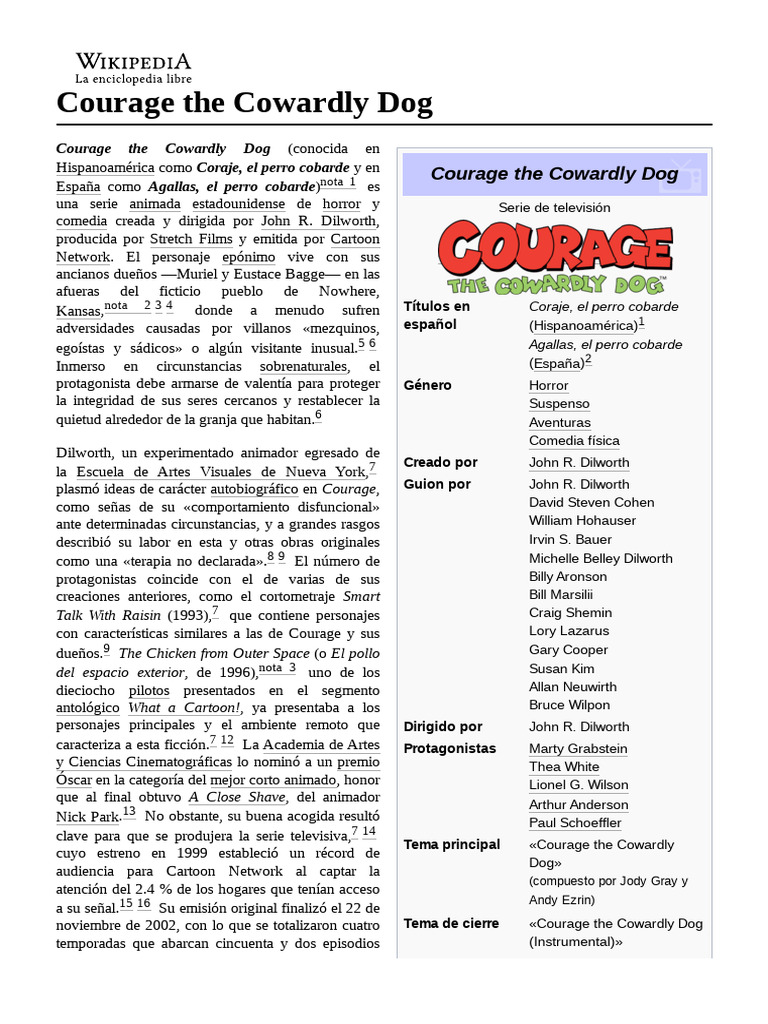 Courage_the_Cowardly_Dog | PDF