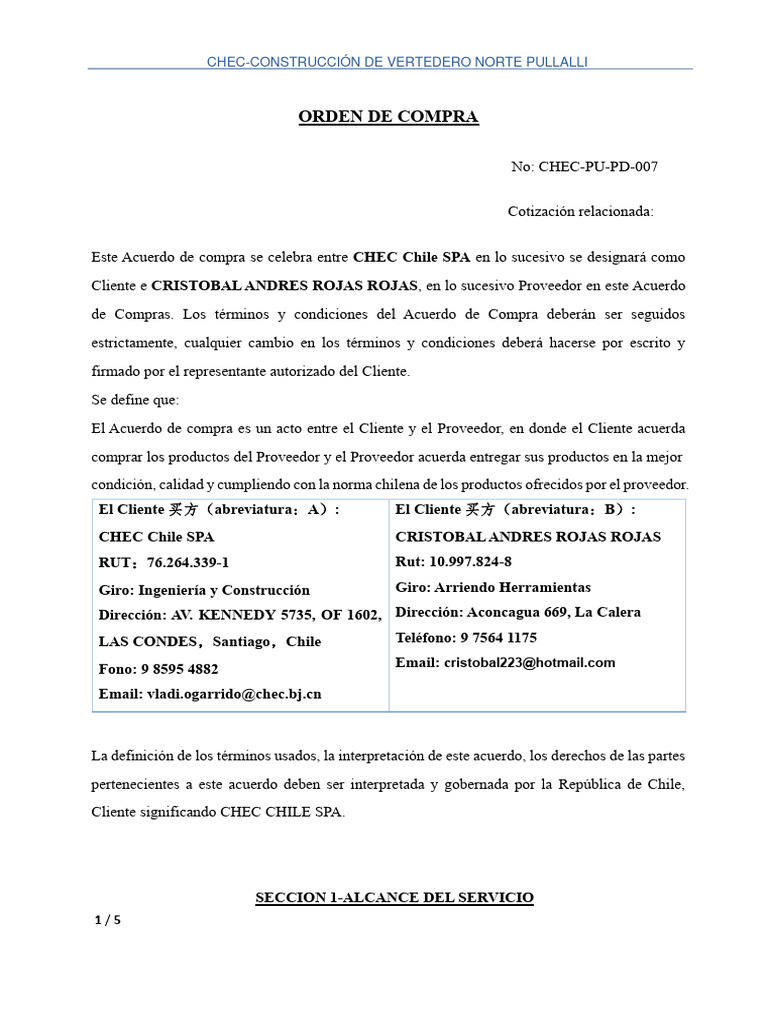 Chec-Vertedero Pullalli-007 | PDF | Arbitraje | Business