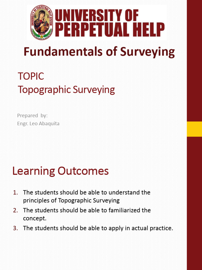Topographic Surveying Basics | PDF
