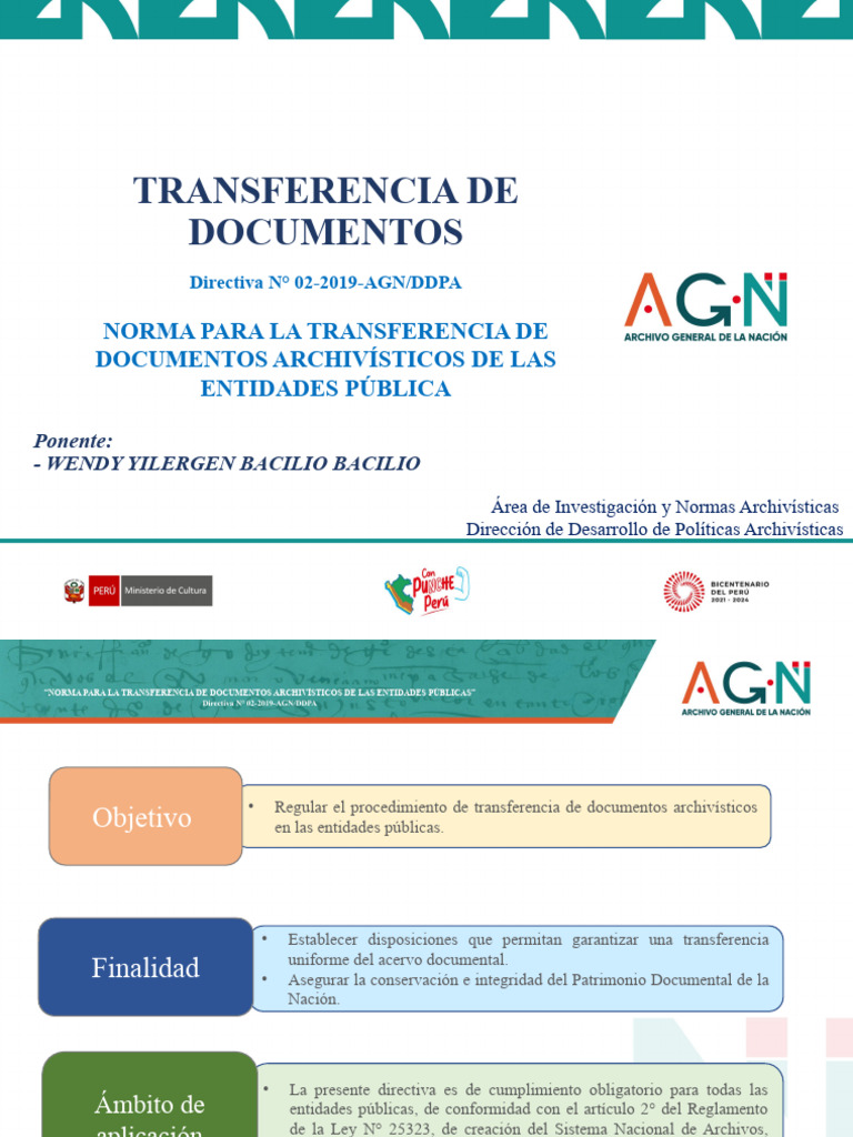 Transferencia de Documentos 1 | PDF