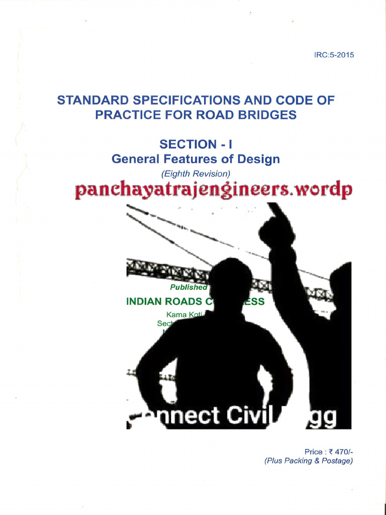 IRC 5 2015 1 Standard Specifications of | PDF