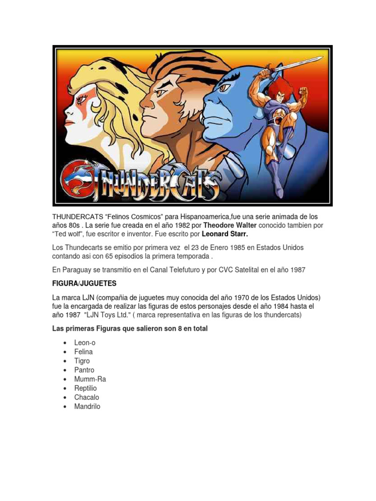 Thundercats | PDF