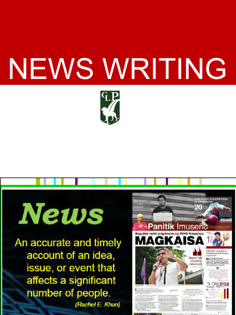 News Writing | PDF | News | Human Communication