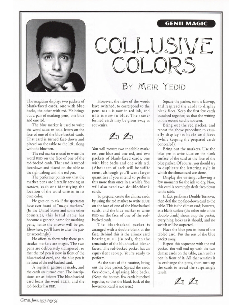 Collusive Colors | PDF