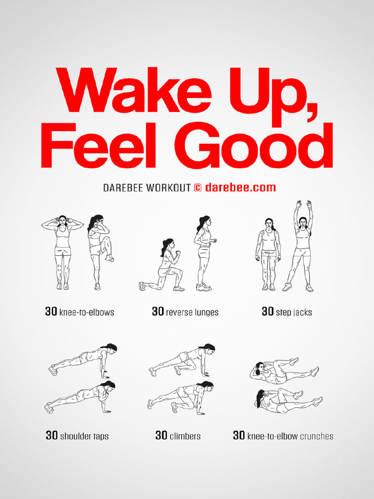 Wake Up Feel Good Workout | PDF