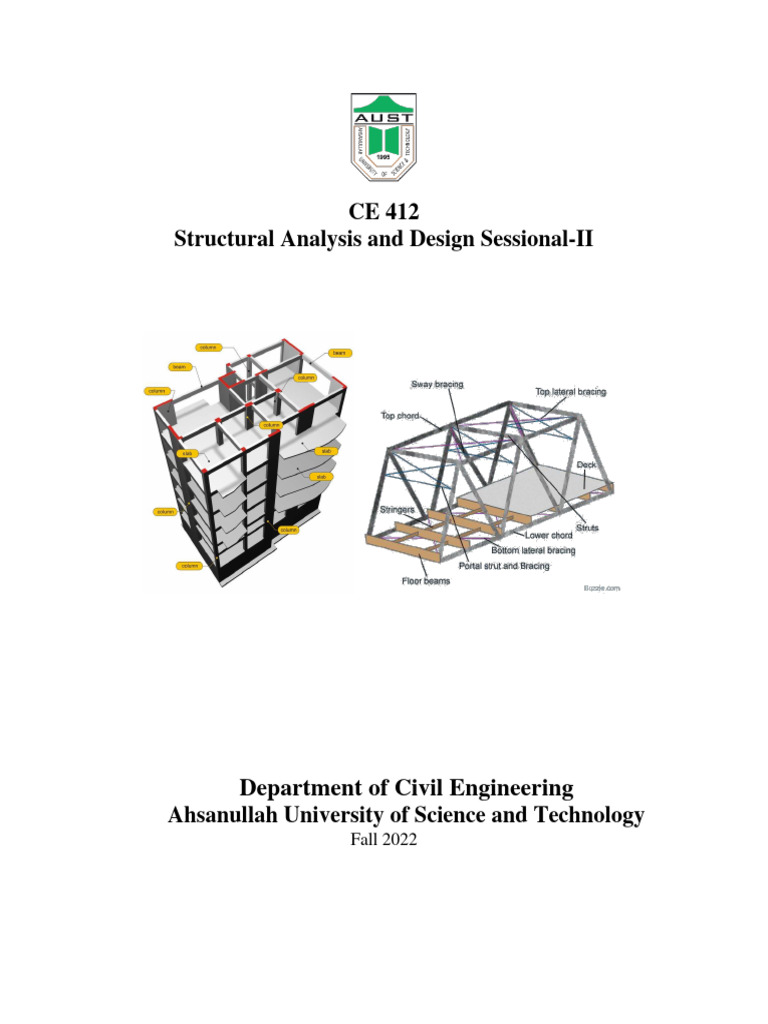Ce 412 | PDF | Structural Analysis | Bending