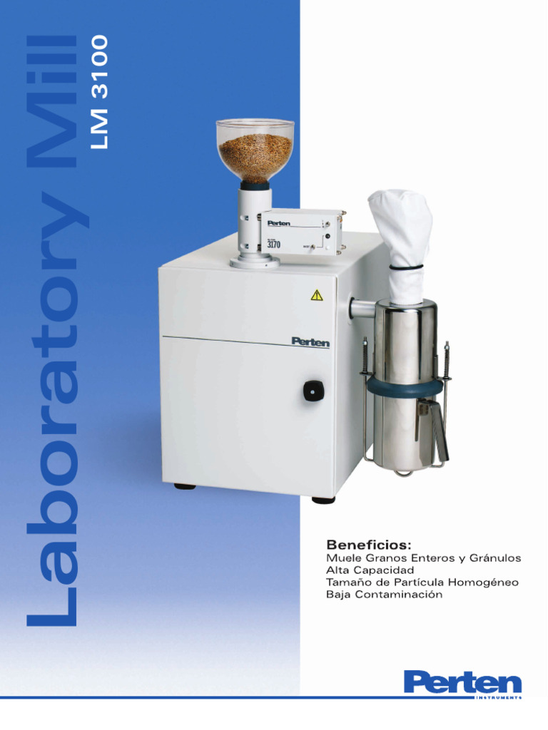 Lab Mill 3100 | PDF | Molino (molienda) | Gluten