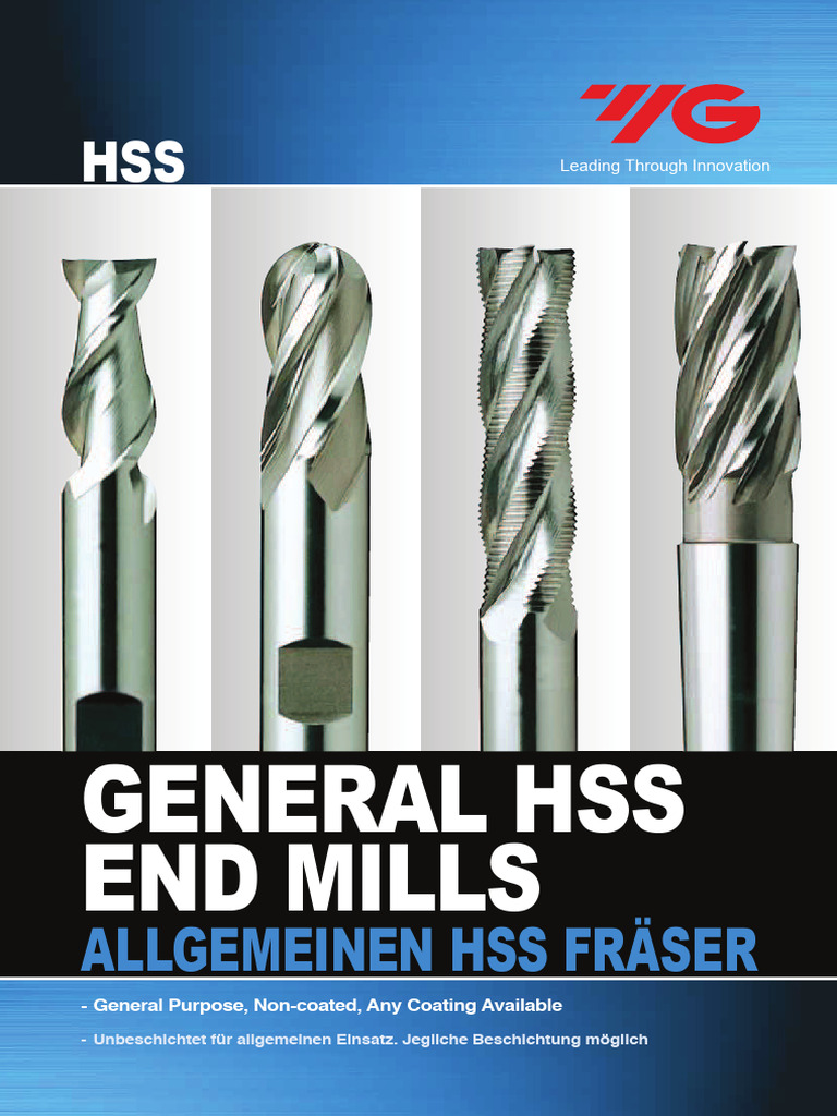 HSS Endmills | PDF