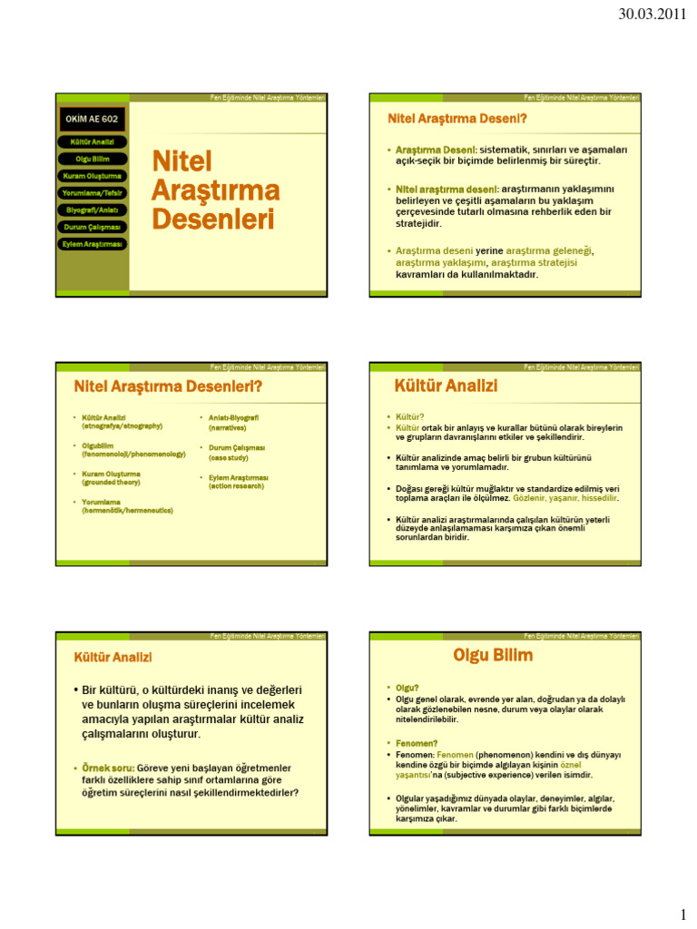 34 Nitel Arac59ftc4b1rma Desen Ve Yc3b6ntemleri | PDF