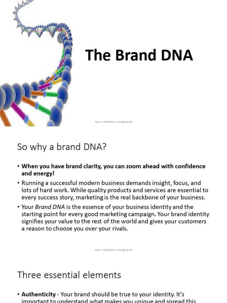 Brand DNA | PDF | Brand | Business Process