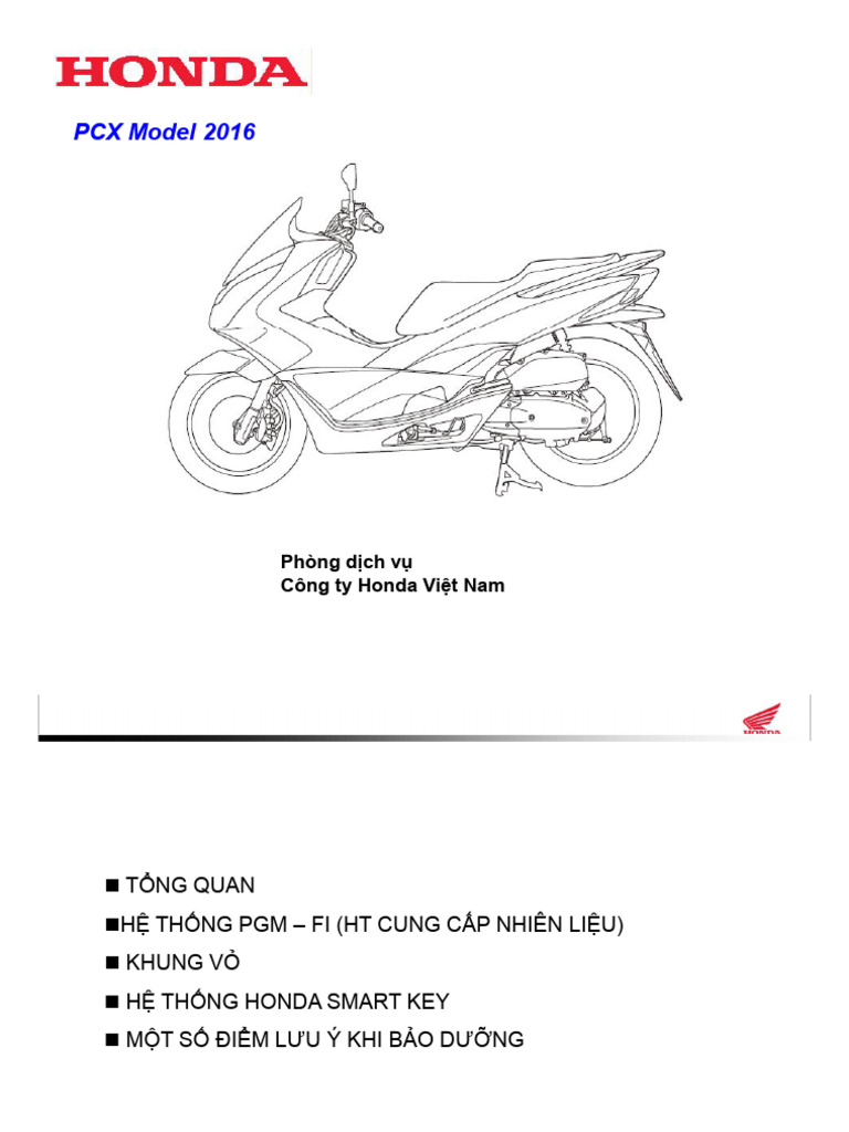 PCX 2016 Smartkey | PDF