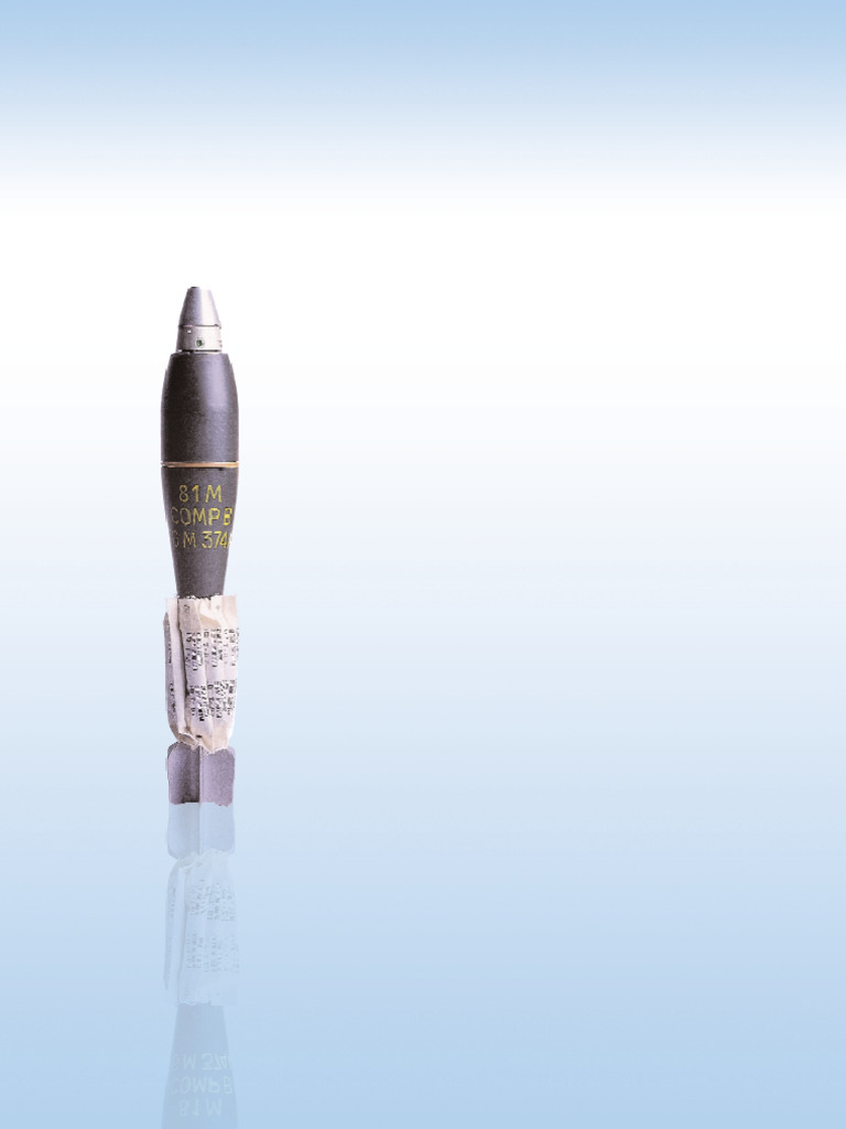 MUNICION MORTERO 81mm HE M374A2 | PDF | Ammunition | Cartridge (Firearms)
