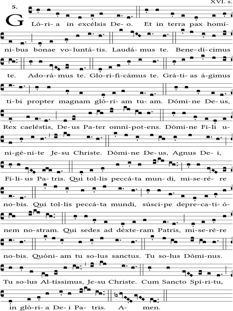 Ky Gloria - VIII Solesmes | PDF