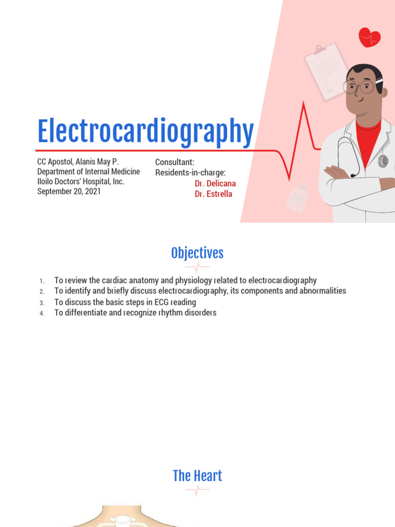 CCApostol ECG | PDF | Electrocardiography | Heart