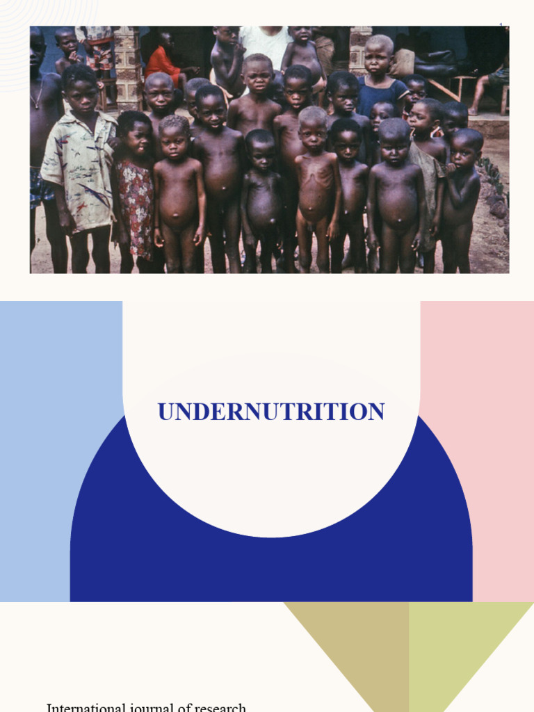 Undernutrition Prevalence | PDF | Malnutrition | Breastfeeding