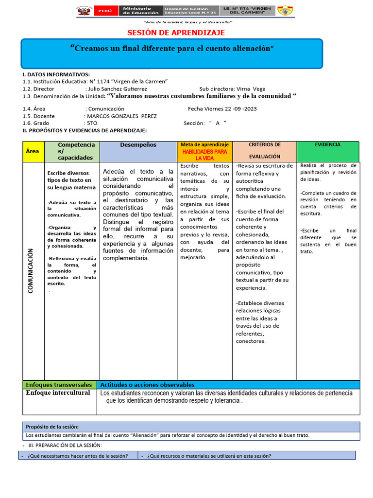 SES3 PLAN LECT | PDF | Cognición | Ciencia cognitiva
